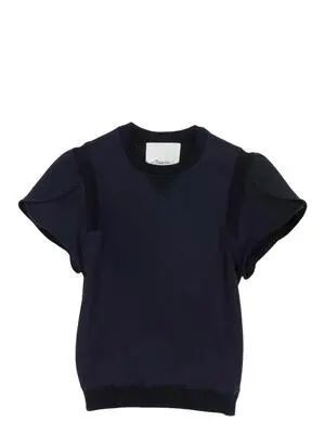 3.1 Phillip Lim Seam-detail T-shirt - Blue