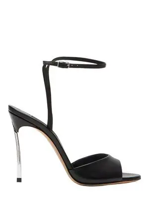 Casadei Heeled Sandals With Buckle Strap - Black