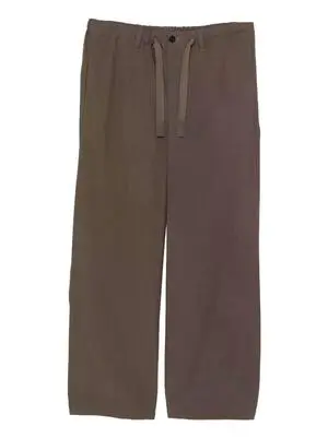 Sacai Typewriter Trousers - Brown