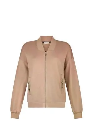 Liu Jo Zip-fastening Sweatshirt - Neutrals