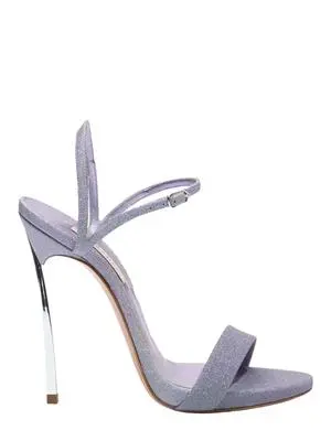 Casadei Glittered Sandals - Purple