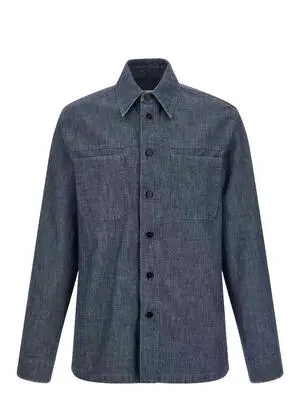 JIL SANDER Pocket Shirt - Blue