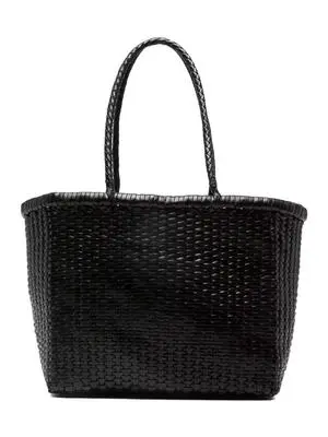 Dragon Diffusion Small Braided-handle Tote Bag - Black