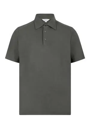Malo Buttoned Polo Shirt - Green
