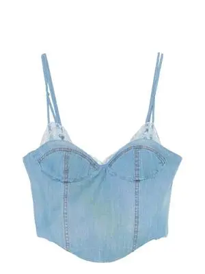 Ermanno Scervino Zipped Top - Blue