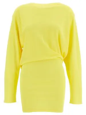 Jacquemus Mistral Mini Dress - Yellow
