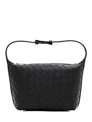 Bottega Veneta Mini Wallace Bag - Black