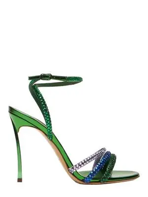 Casadei Blade Andromeda Sandals - Green