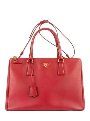 Prada Galleria Tote Bag - Red