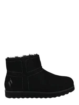 Sketchers Logo-embroidered Ankle Boots - Black