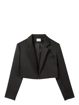 Claudie Pierlot Cropped Blazer - Black
