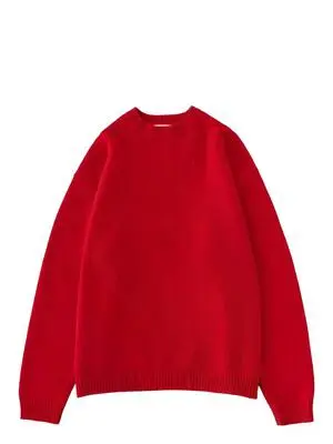 Studio Nicholson Hemyl Ribbed Sweater - Red