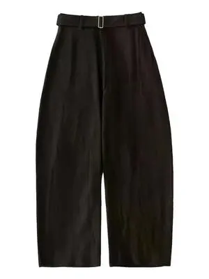 STUDIO NICHOLSON Belted Palazzo Pants