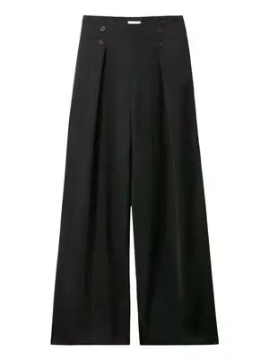 Claudie Pierlot Button-detailed Trousers - Black