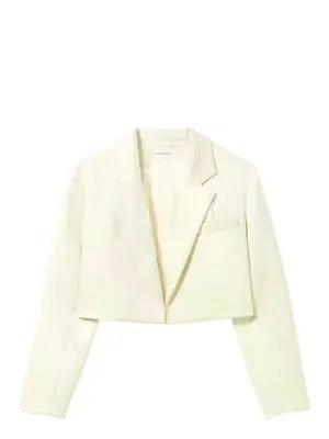 Claudie Pierlot Cropped Blazer - Neutrals