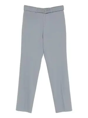 LARDINI Belted Trousers - Grey