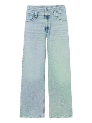 Claudie Pierlot Acid-wash Five-pocket Jeans - Blue