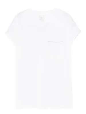 Eleventy Chest-pocket T-shirt - White