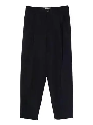 Barena Venezia Pleated Straight Leg Trousers - Blue