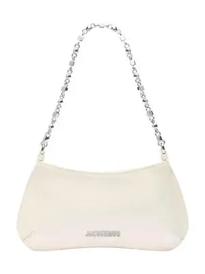 Jacquemus Little Bisou Chain Shoulder Bag - Neutrals