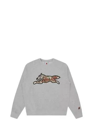 ICECREAM Running-dog Print Sweatshirt - Grey