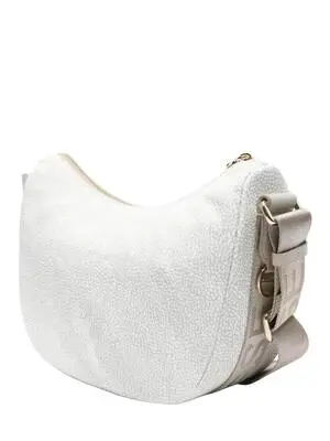 Borbonese Luna Cross Body Bag - White