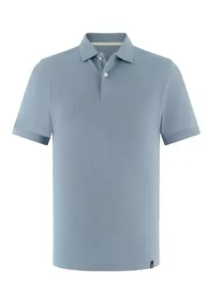 Boggi Milano Logo-tag Polo Shirt - Blue