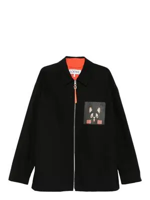 Loewe X Louis Wain Overshirt Jacket - Black