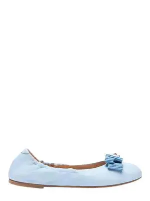 Casadei Bow-detail Ballerina Flats - Blue
