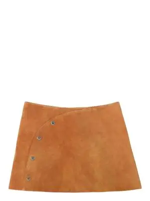 Claudie Pierlot Mini Skirt - Brown