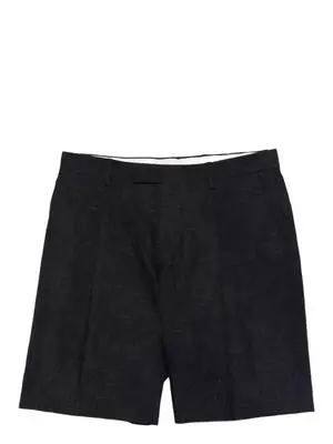 LARDINI Pleated Shorts - Blue