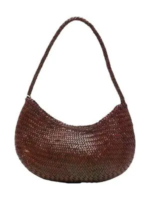 Dragon Diffusion Nova Luna Braided-handle Tote Bag - Brown