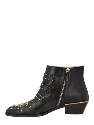 Chloé 2016 Susanna Ankle Boots Black