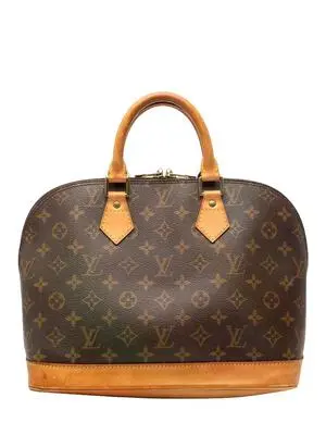 LOUIS VUITTON 1998 Monogram Alma Pm Handbag - Brown