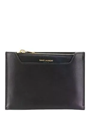 Saint Laurent Mini Cardholder Pouch - Black