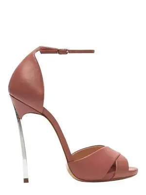 Casadei Blade Heeled Sandals - Brown