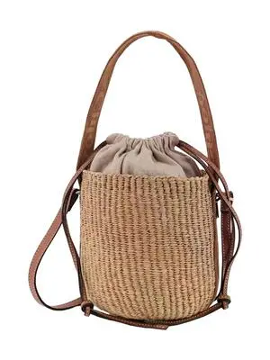 Chloé Small Woody Bucket Bag - Neutrals