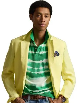 Ralph Lauren Polo Tailored Fit Linen Suit Jacket - Summer Yellow