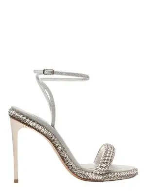 Casadei Sirio Heeled Sandals - Silver