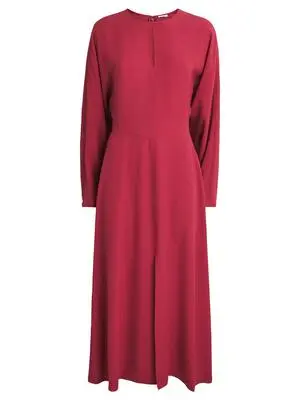 JOSEPH Crepe Hills Midi Dress - Pink