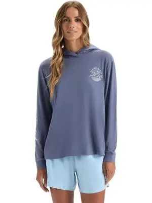 SALT LIFE Evershine Hoodie - Indigo