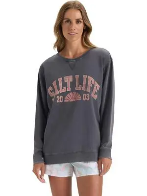 SALT LIFE Local Time Sweatshirt - Storm