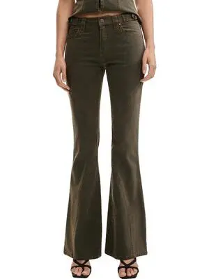 Desigual Low-rise Flare Jeans - Brown
