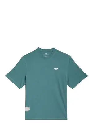 Adidas Shmoofoil Heavyweight Tee Shirt - Preloved Teal