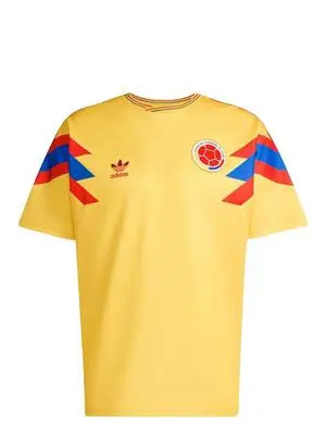 Adidas Colombia Away 1990 Jersey - Bold Gold