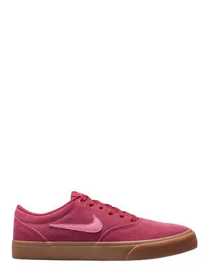 Nike Charge Suede Gum Sneakers - Team Crimson/gum Medium Brown/peony