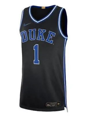 Nike College Drifit Duke Limited Jersey - Black/game Royal