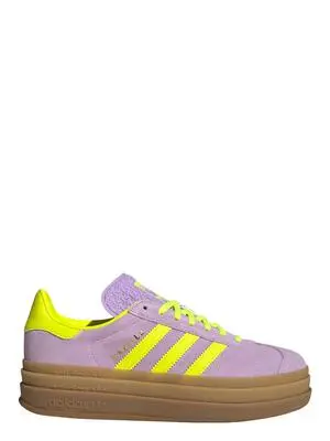 Adidas Gazelle Bold - Powder Plum/solar Yellow/gold Metallic