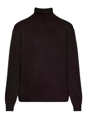 LISA YANG Roll-neck Sweater - Brown