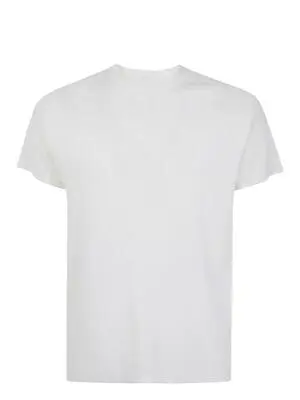 Aspesi Round-neck Short-sleeve T-shirt - White